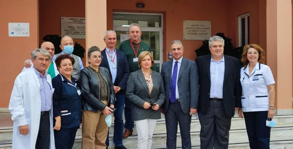 Επίσκεψη της Αναπληρώτριας Υπουργού Υγείας Μίνας Γκάγκα στη Λακωνία ...