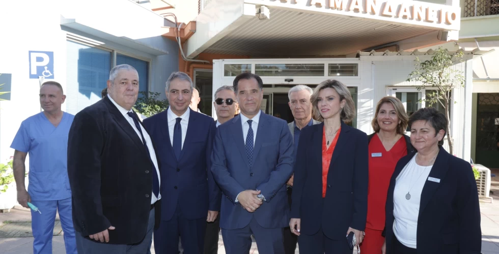 Επίσκεψη του Υπουργού Υγείας Άδωνι Γεωργιάδη στο ανακαινισμένο Γενικό ...